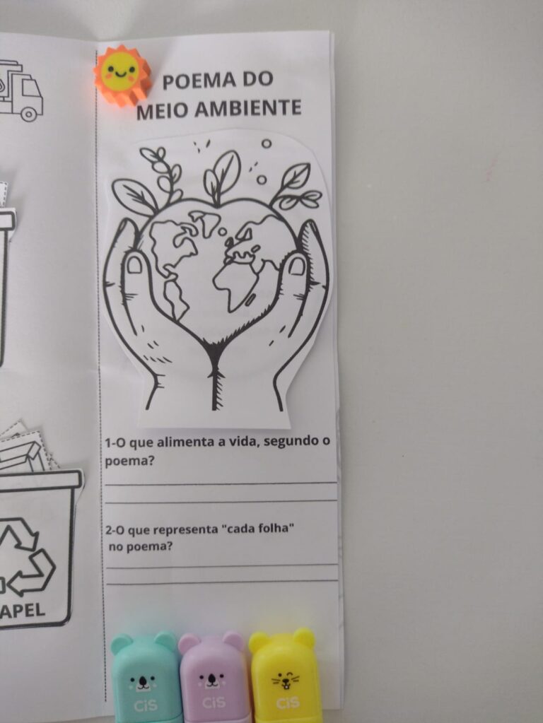 Lapbook Meio Ambiente – Recursos Pedagogia Criativa